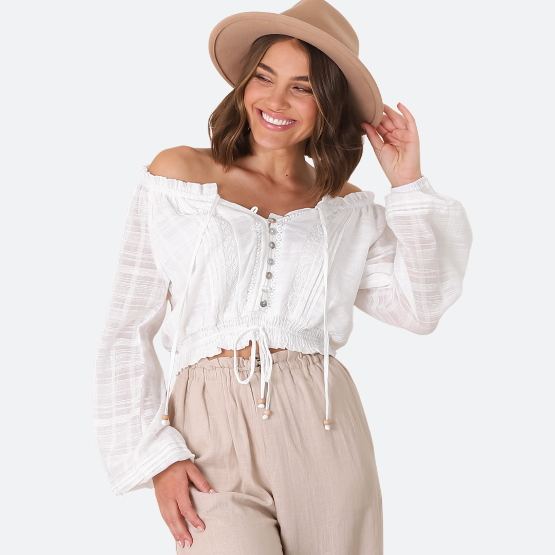 Tops with Long Sleeves | Stylish Blouses, Tees & More | Salty Crush