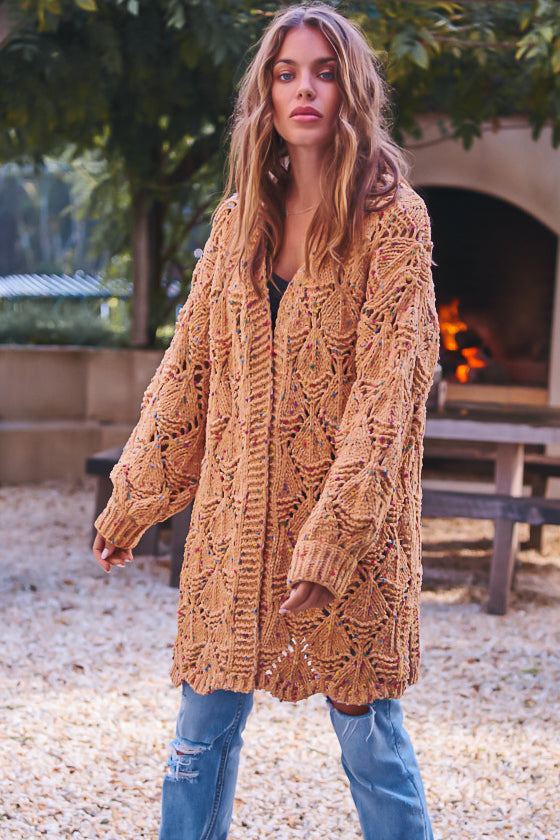 Shop Jaase: Honour Cardigan - Mustard | saltycrush.com – Salty Crush