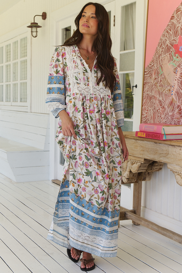 Shop Jaase: Meadow Maxi Dress - Pixie Petals Print | saltycrush.com ...
