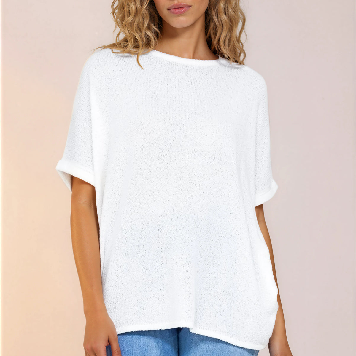 Knit Tops: Andre Top - White | saltycrush.com – Salty Crush