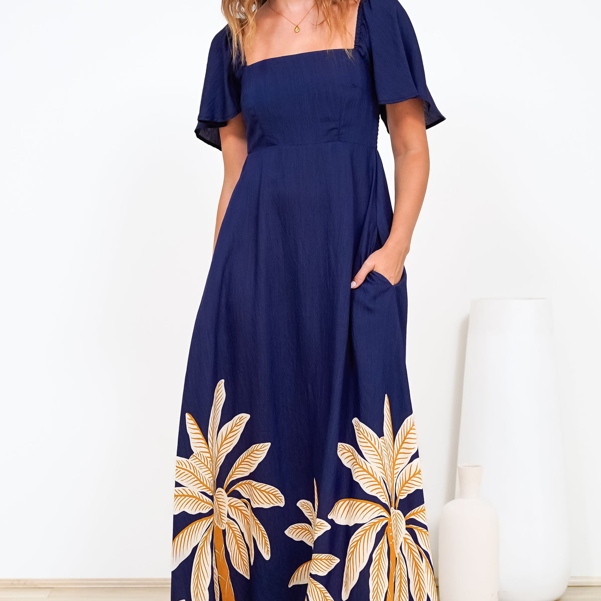 Dresses: Ashby Maxi Dress - Raphael Print | saltycrush.com – Salty Crush