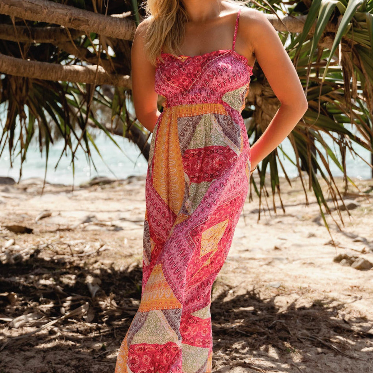 Shop Jaase: Cleo Maxi Dress - Viva Bonita Print | saltycrush.com ...