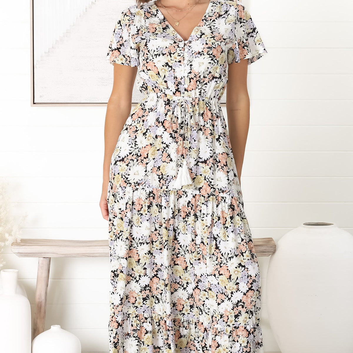 Shop the Derla - Lauren Maxi Dress | Salty Crush