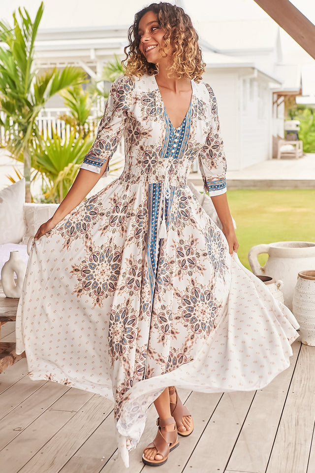 Shop Exclusive Jaase: Indiana - Gemstone Maxi Dress | saltycrush.com ...