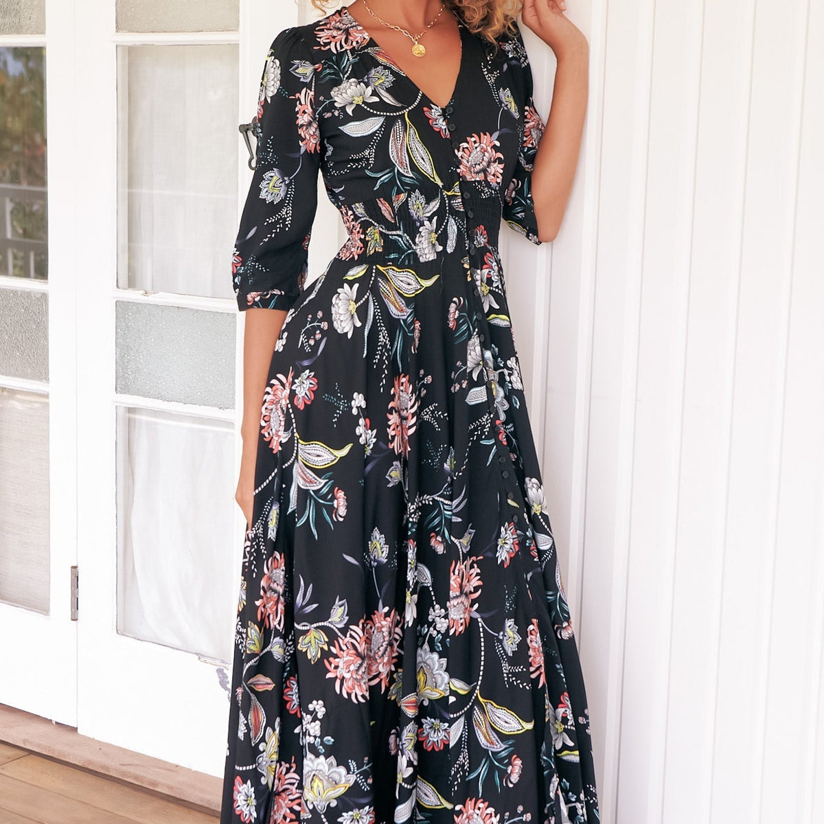 Shop Indiana - Under The Stars Maxi Dress: Jaase | saltycrush.com ...
