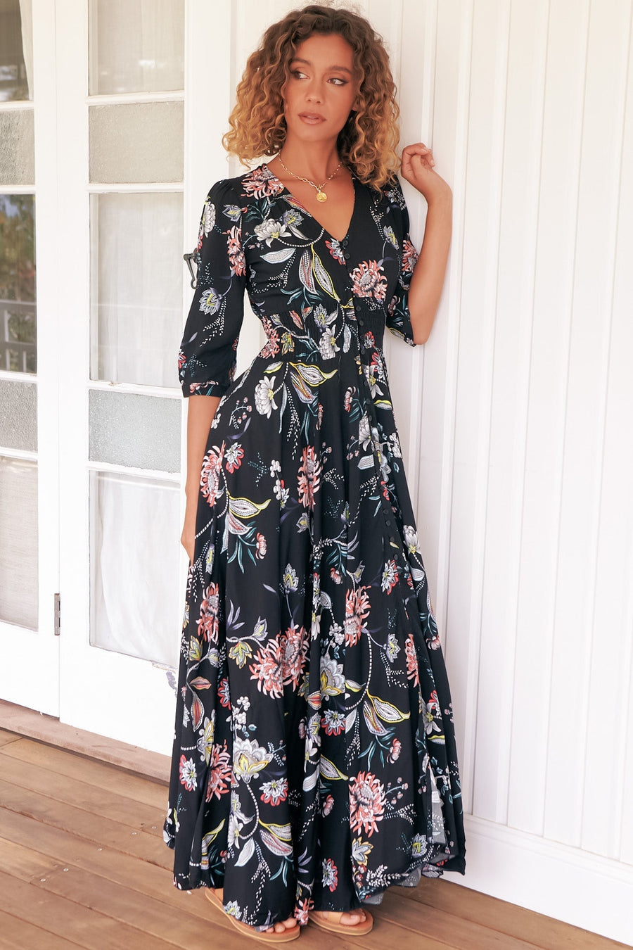 Shop Indiana - Under The Stars Maxi Dress: Jaase | saltycrush.com ...