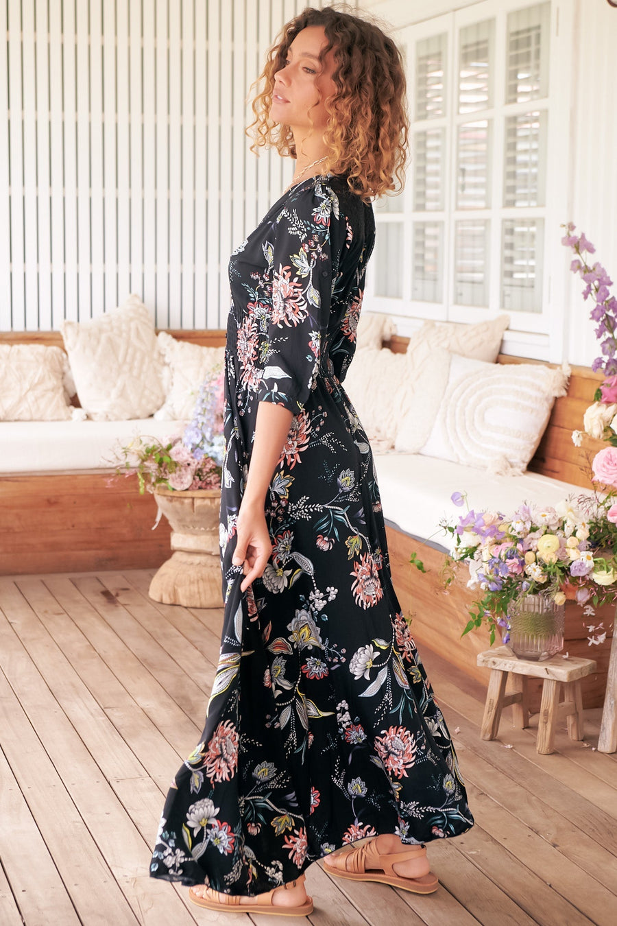 Shop Indiana - Under The Stars Maxi Dress: Jaase | saltycrush.com ...