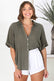 Shop Basics: Shelly Shirt - Military Green | saltycrush.com – Salty Crush